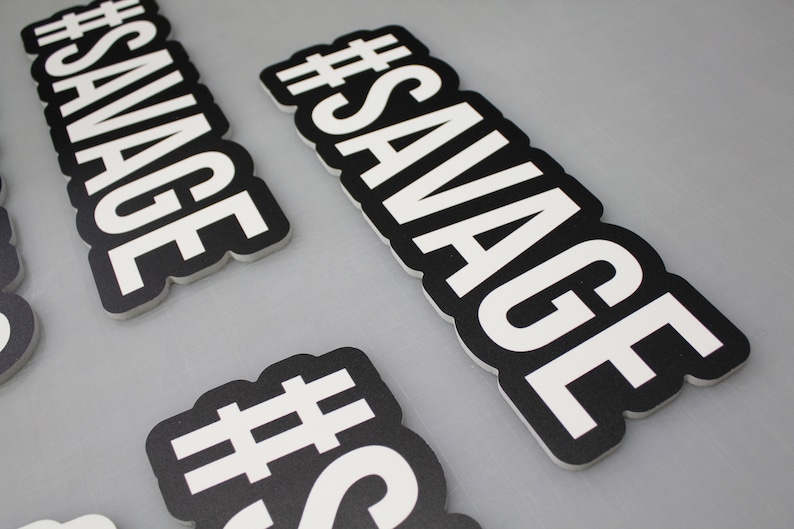 Custom PVC Photo Booth Props 6mm sold Individually - Etsy