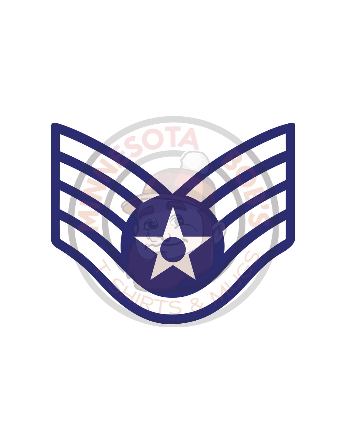 Air Force Enlisted Rank and USAF Logo Vector Graphics for Laser, Vinyl ...