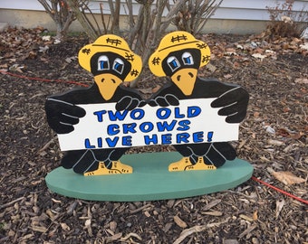 Two Old Crows - Etsy