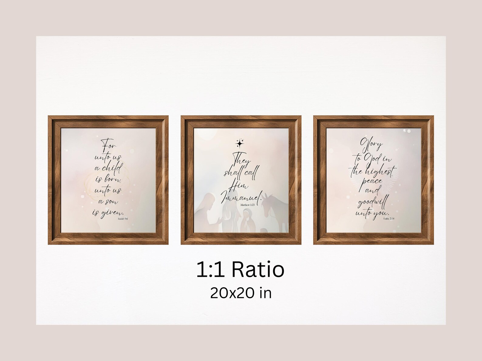 Christmas Scripture Digital Download/printable Art - Etsy