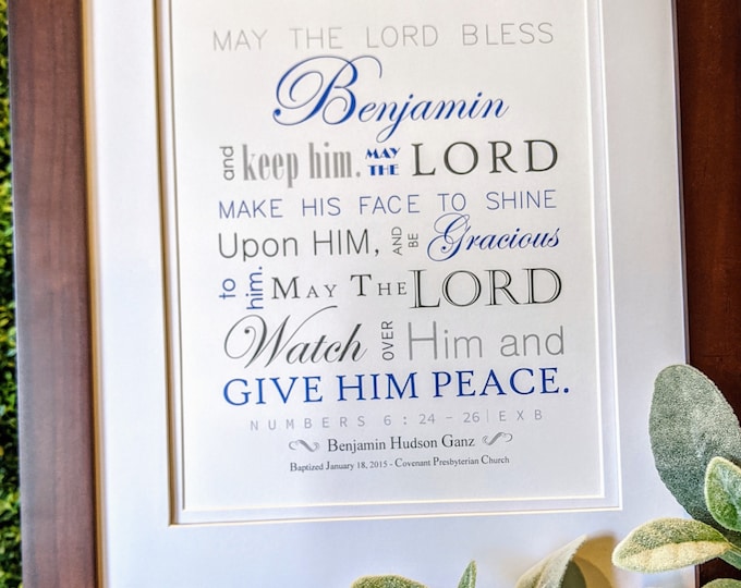 Baby Boy Baptism Gift Christening Gift Personalized Baptism Gift ...