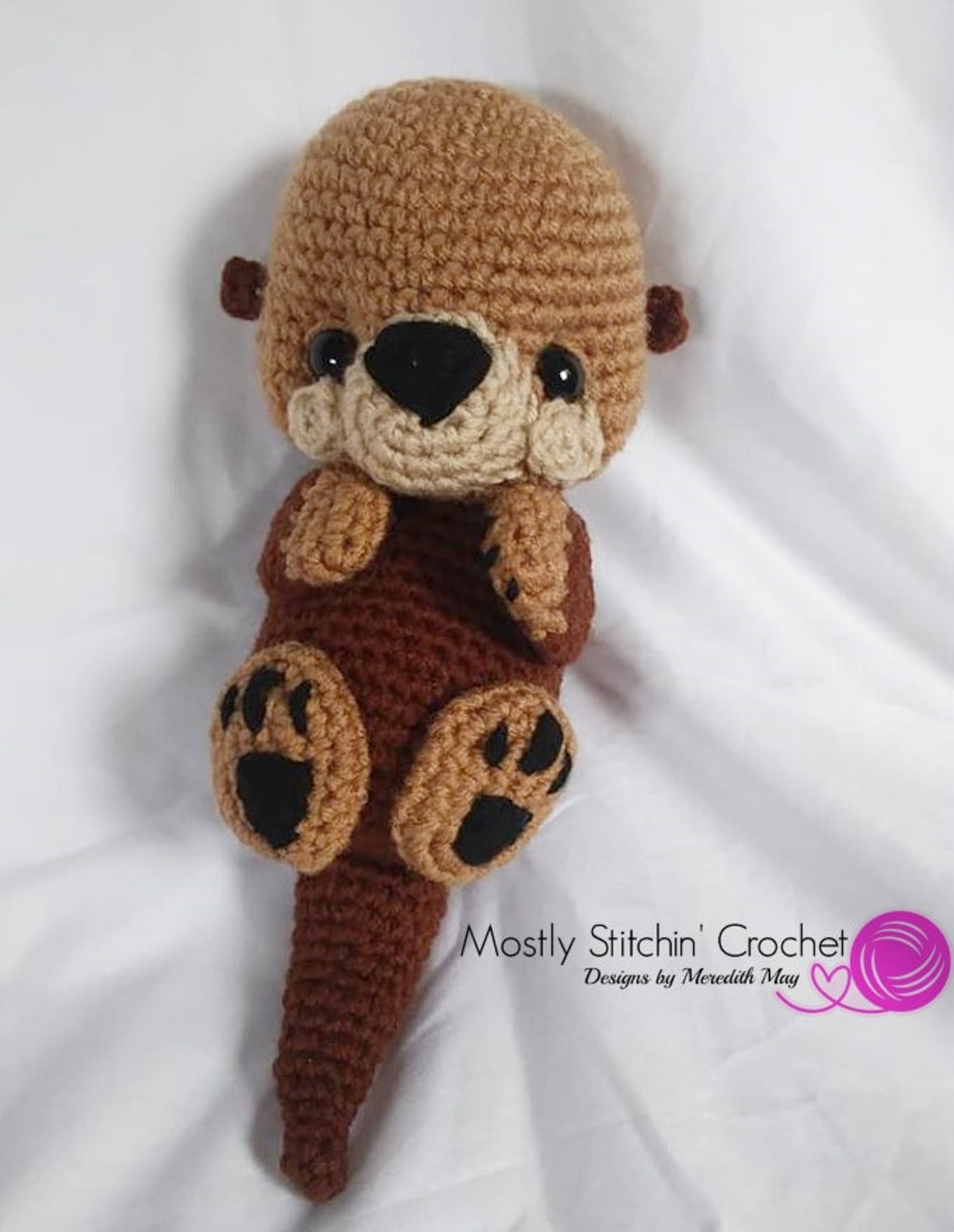 Baby Otter; CROCHET PATTERN; PDF - Etsy