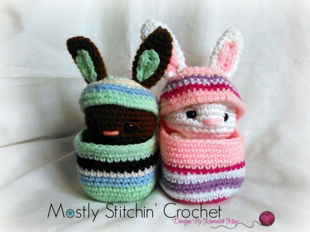 Easter Buddies-bunnies; CROCHET PATTERN; PDF - Etsy