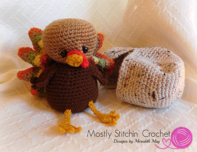 Baby Turkey With Egg; CROCHET PATTERN; PDF - Etsy