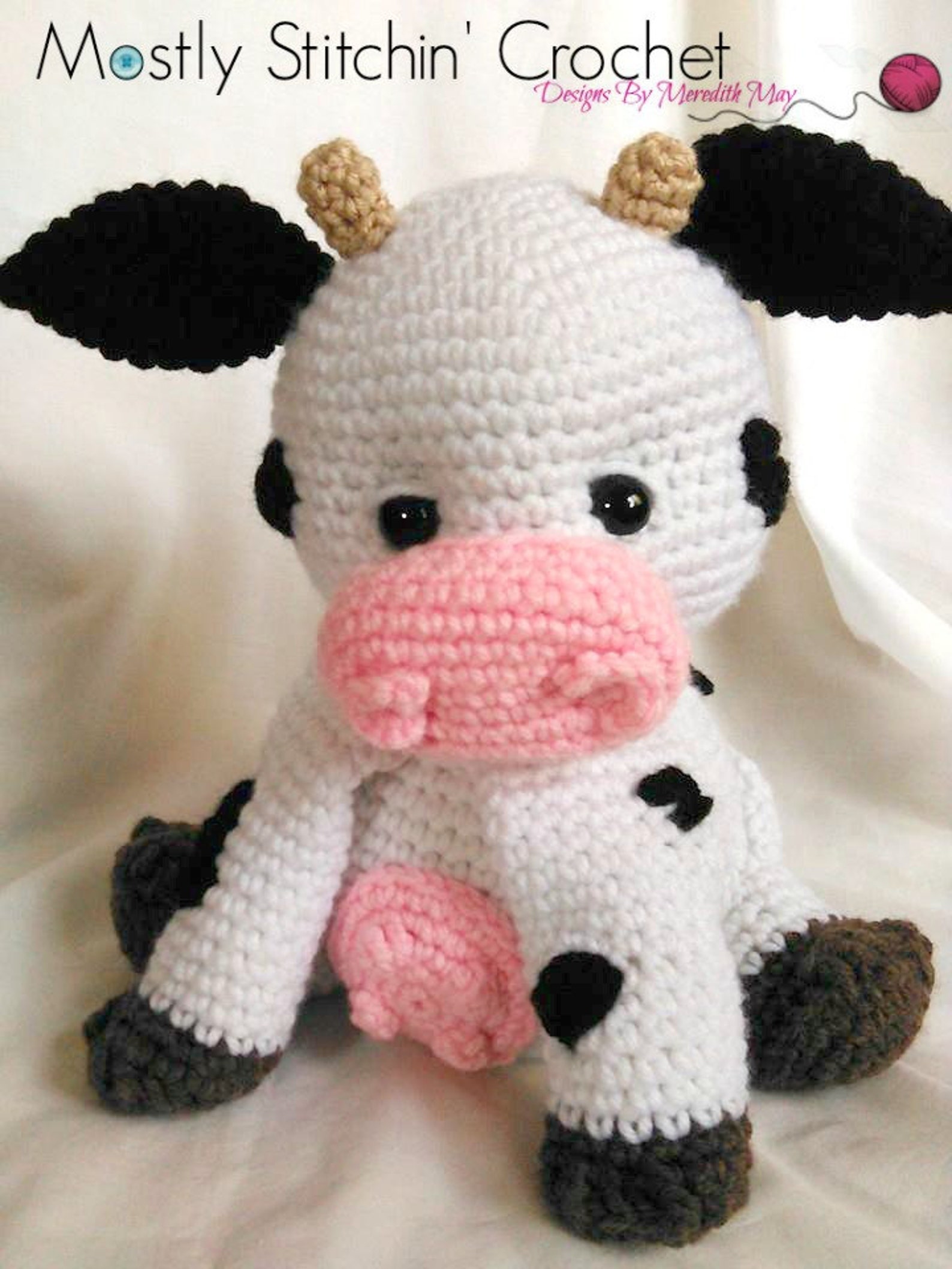 Sweet Cream the Cow CROCHET PATTERN PDF | Etsy