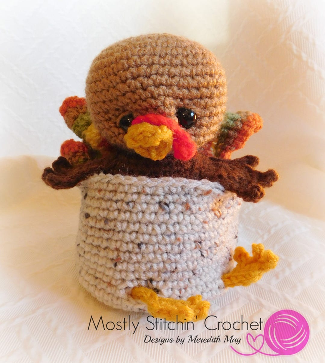 Baby Turkey With Egg; CROCHET PATTERN; PDF - Etsy