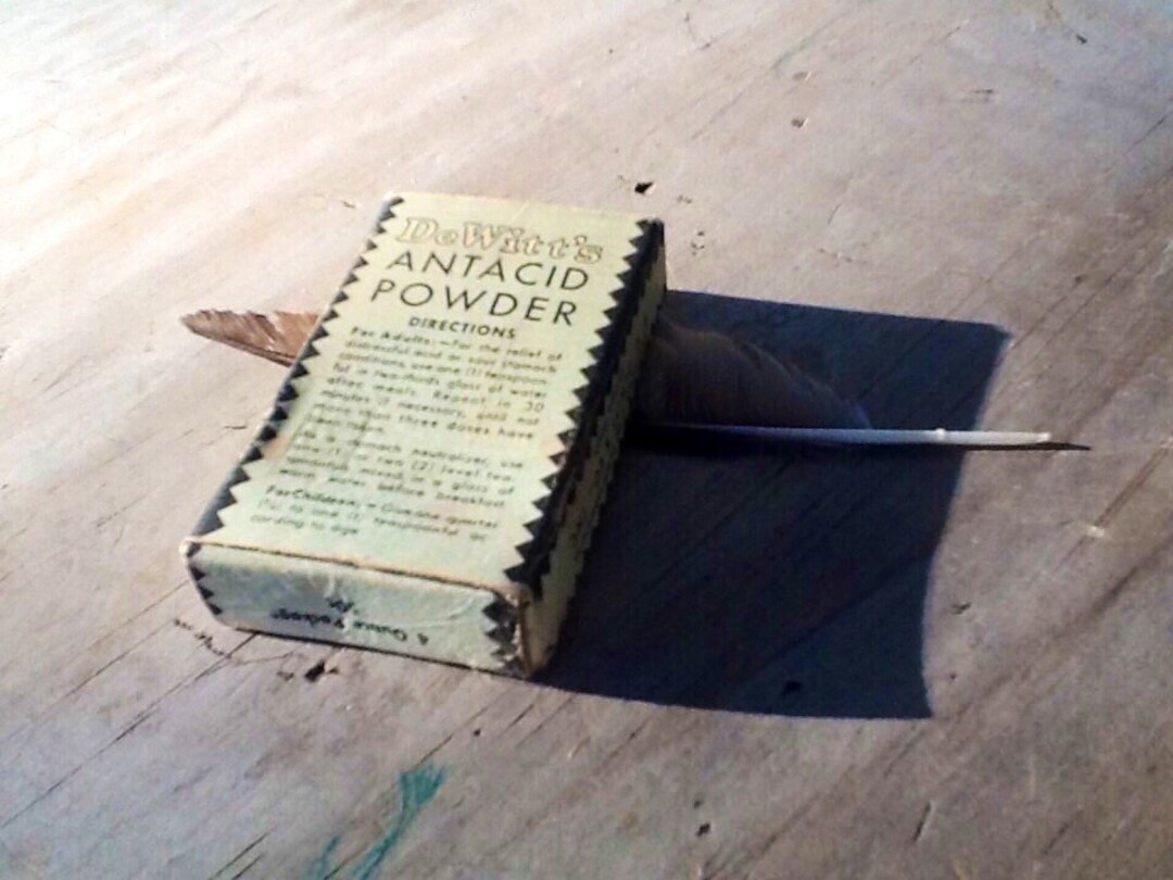 Vintage Antacid Powder Box Dewitt's, Vintage Ephemera, Vintage ...