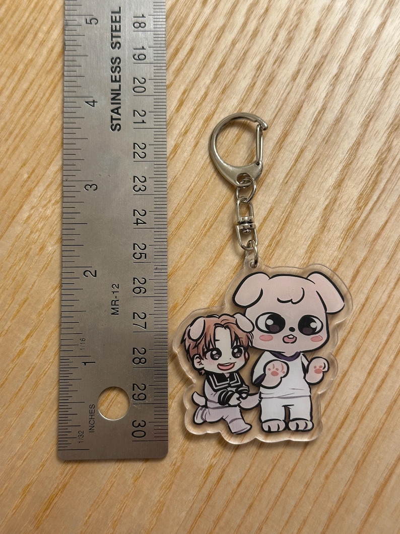 SKZ Stray Kids + Skzoo Drop Acrylic Keychain, Bag Charm, Key Ring, Kpop ...