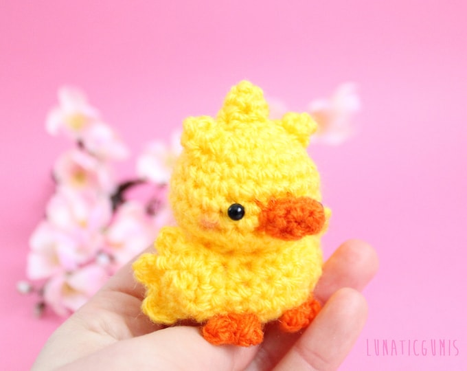 Cute Chibi Chocobo Amigurumi From Final Fantasy - Etsy