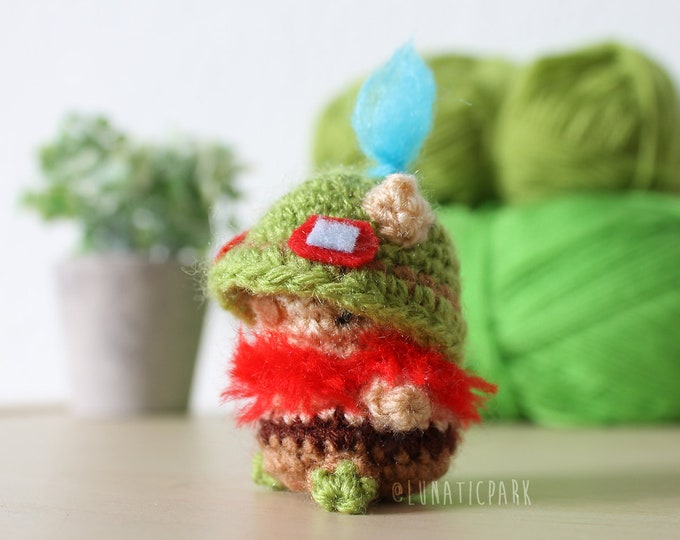 Chibi Teemo Cute Amigurumi Doll Character From League of Legends - Lol ...