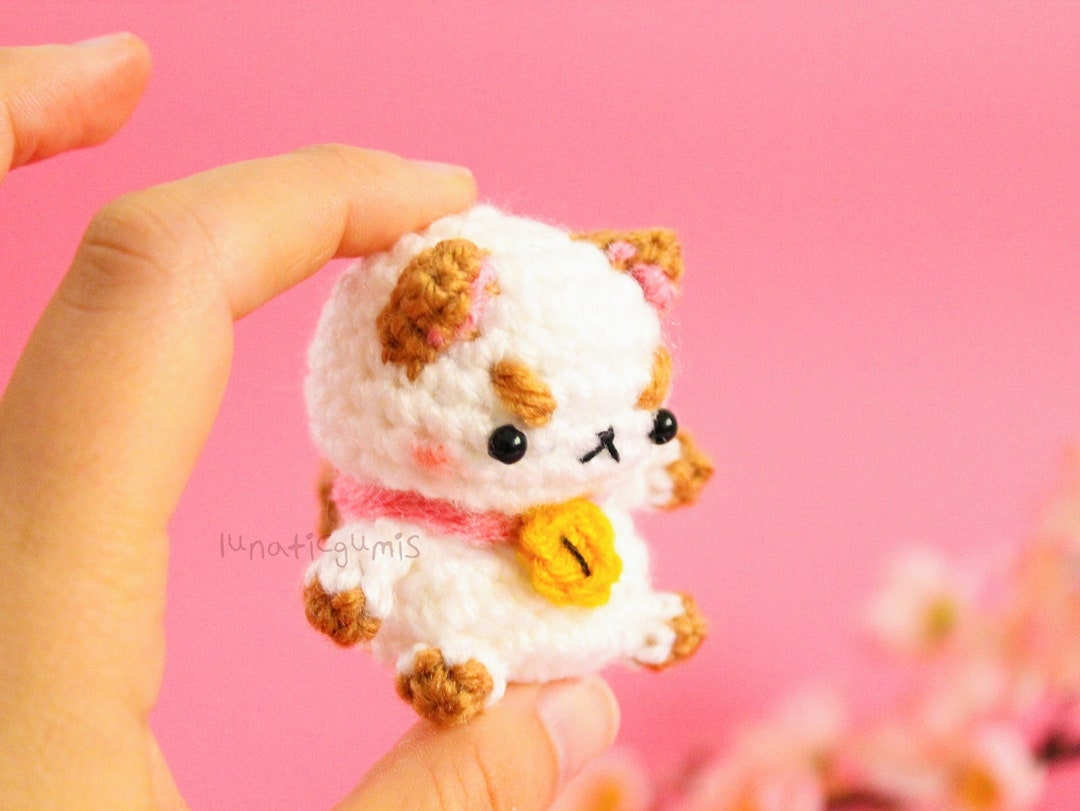 Chibi Angry Kitty Amigurumi Crochet Handmade Doll Cute Cat - Etsy Canada