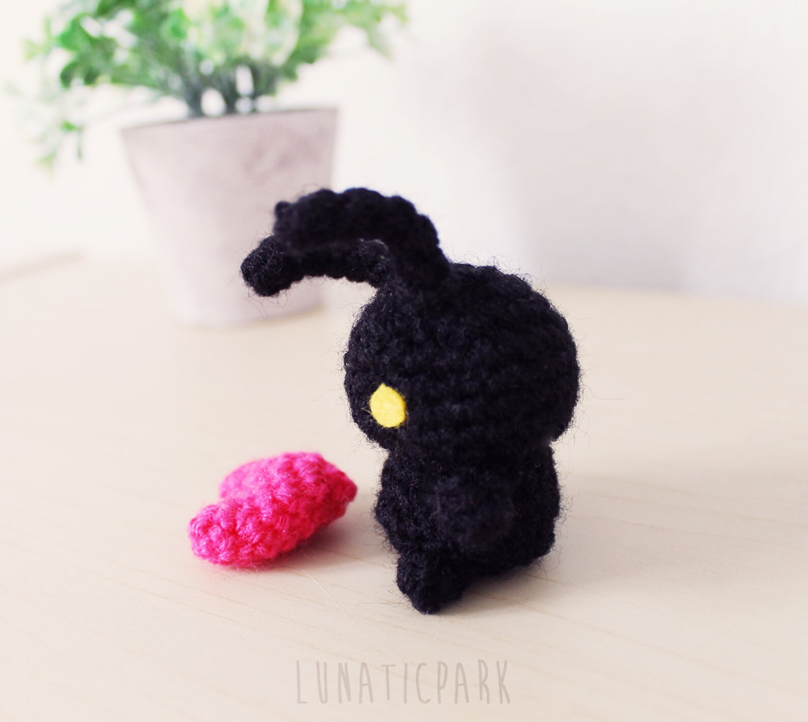 Chibi Amigurumi Heartless Character From Kingdom Hearts - Etsy