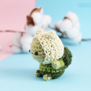 Chibi Fern or Grass Finn Amigurumi Character of AT - Fan Art - Crochet ...
