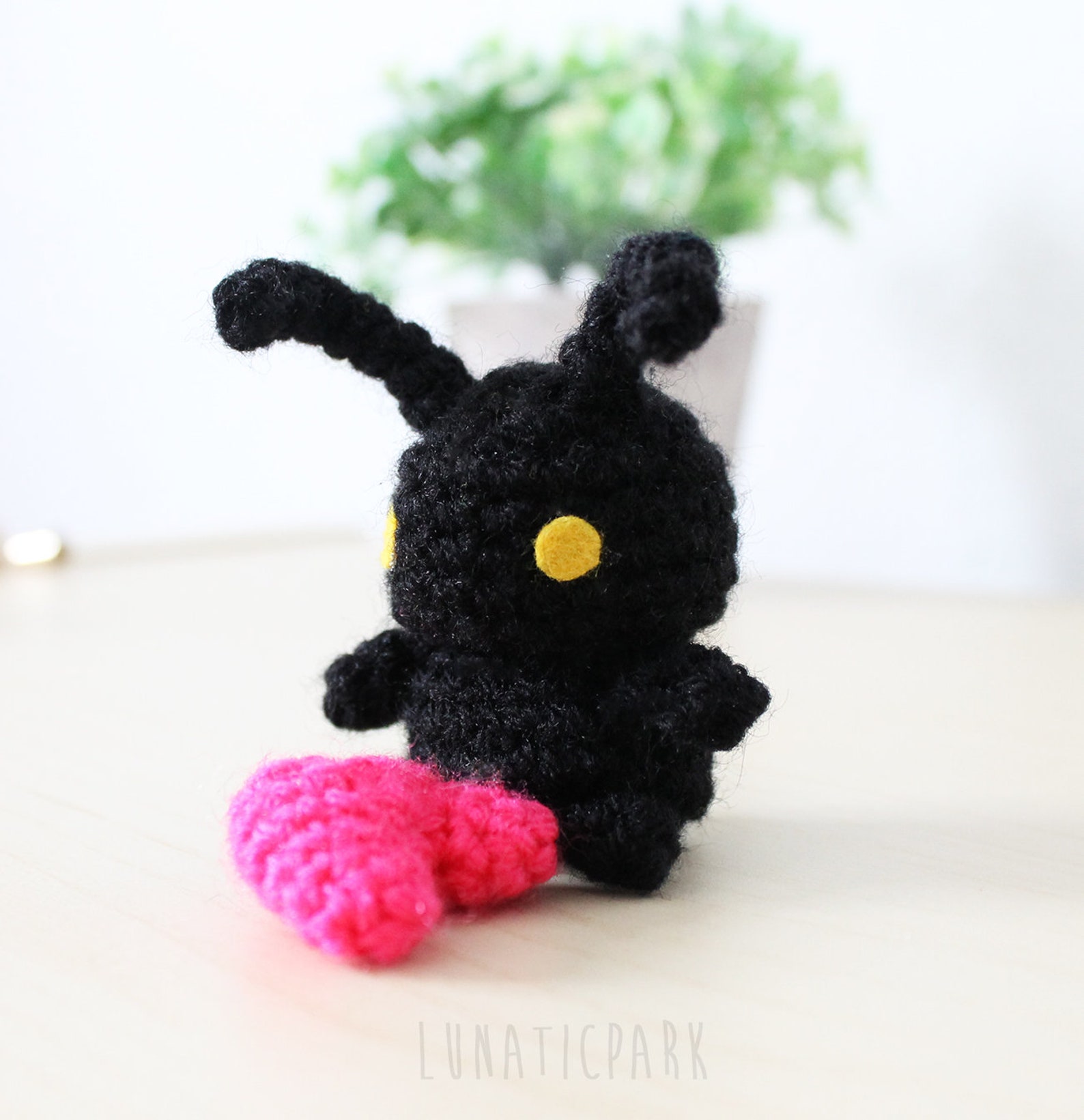 Chibi Amigurumi Heartless Character From Kingdom Hearts - Etsy