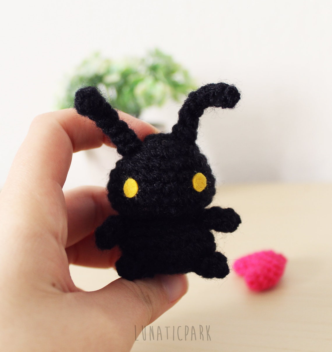 Chibi Amigurumi Heartless Character From Kingdom Hearts - Etsy