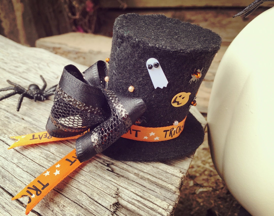 Mini Halloween Party Top Hat - Etsy