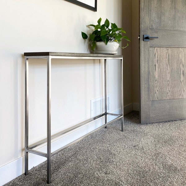Narrow Console Table - Etsy