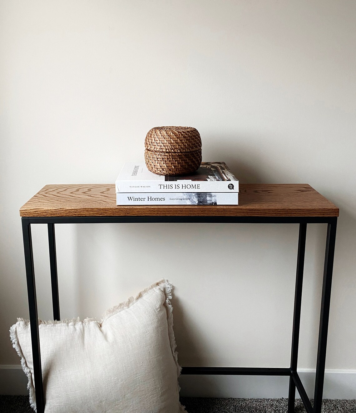 SLENDER Open Front Side Table 29 X 8 X 29.75 Narrow Side - Etsy