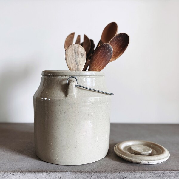 Large Antique Crock - Etsy