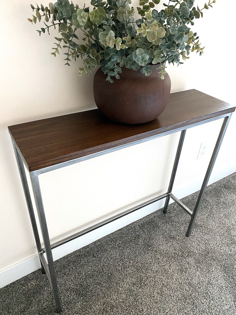 SLENDER Open Front Side Table 29 X 8 X 29.75 Narrow Side - Etsy