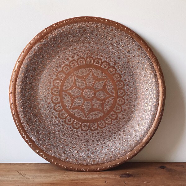 Large Copper Tray - Etsy