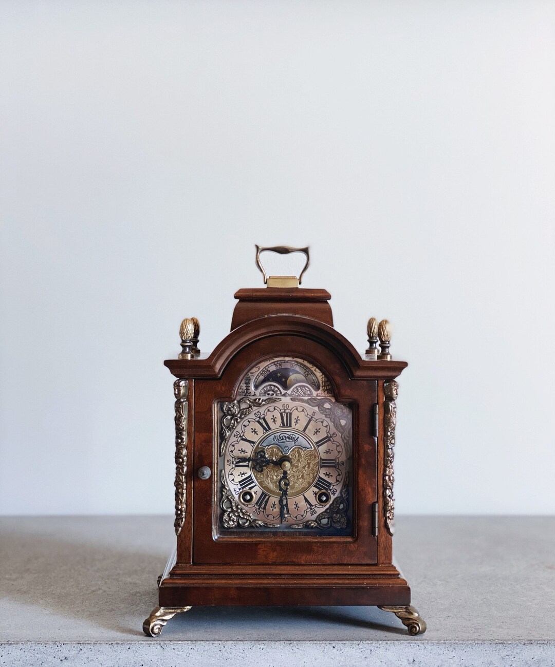 VINTAGE Dutch Warmink Mantle Clock Collectible Shelf and - Etsy