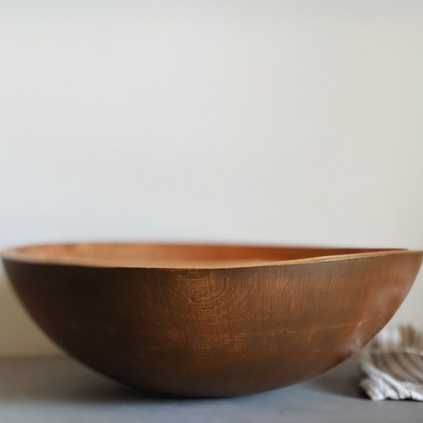 Rustic Wood Bowl - Etsy