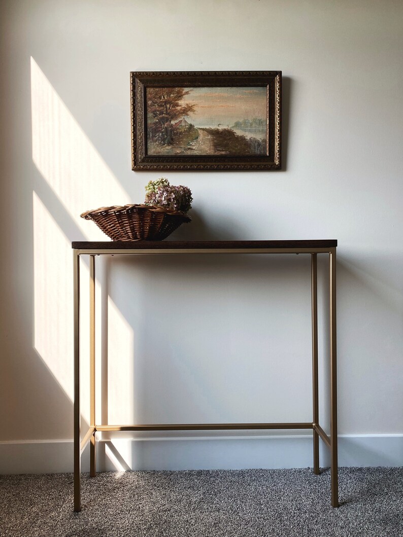 SLENDER Open Front Side Table 29 X 8 X 29.75 Narrow Side - Etsy