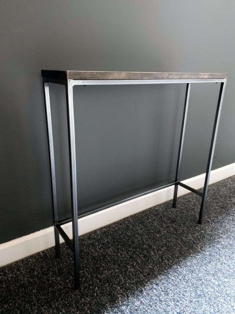 SLENDER open front side table 29 x 8 x 29.75 | Etsy