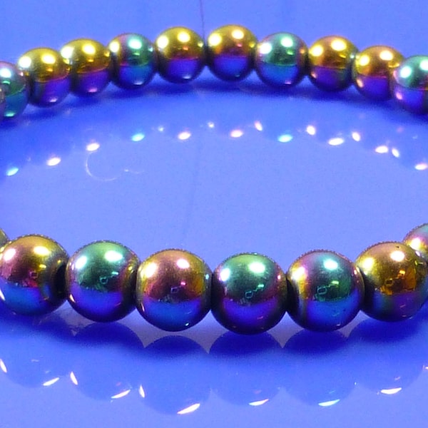 Hematite Bracelet - Etsy