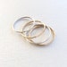 Mixed Metal Stacking Rings - 14k Gold Filled and Sterling Silver ...