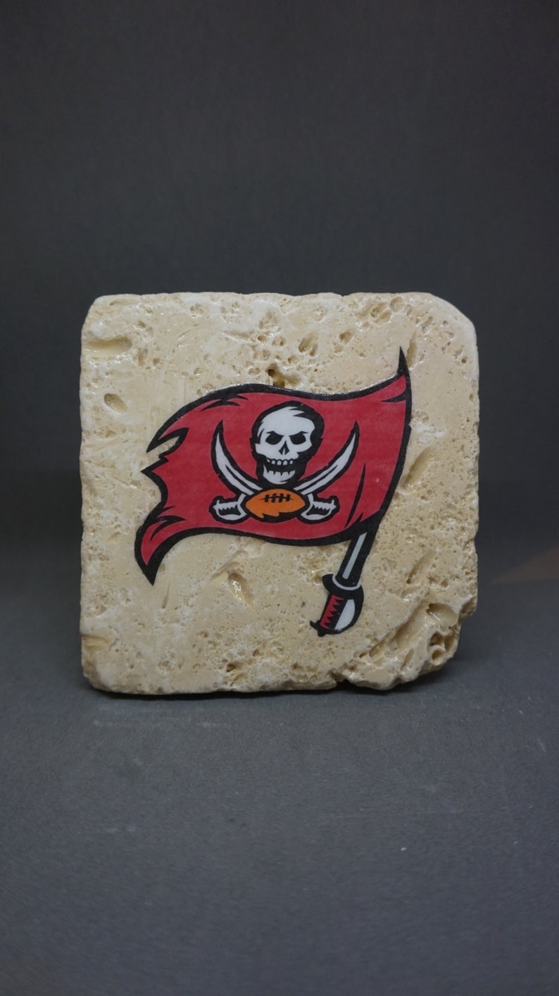 Tampa Bay Buccaneers Coaster 4-pack - Etsy