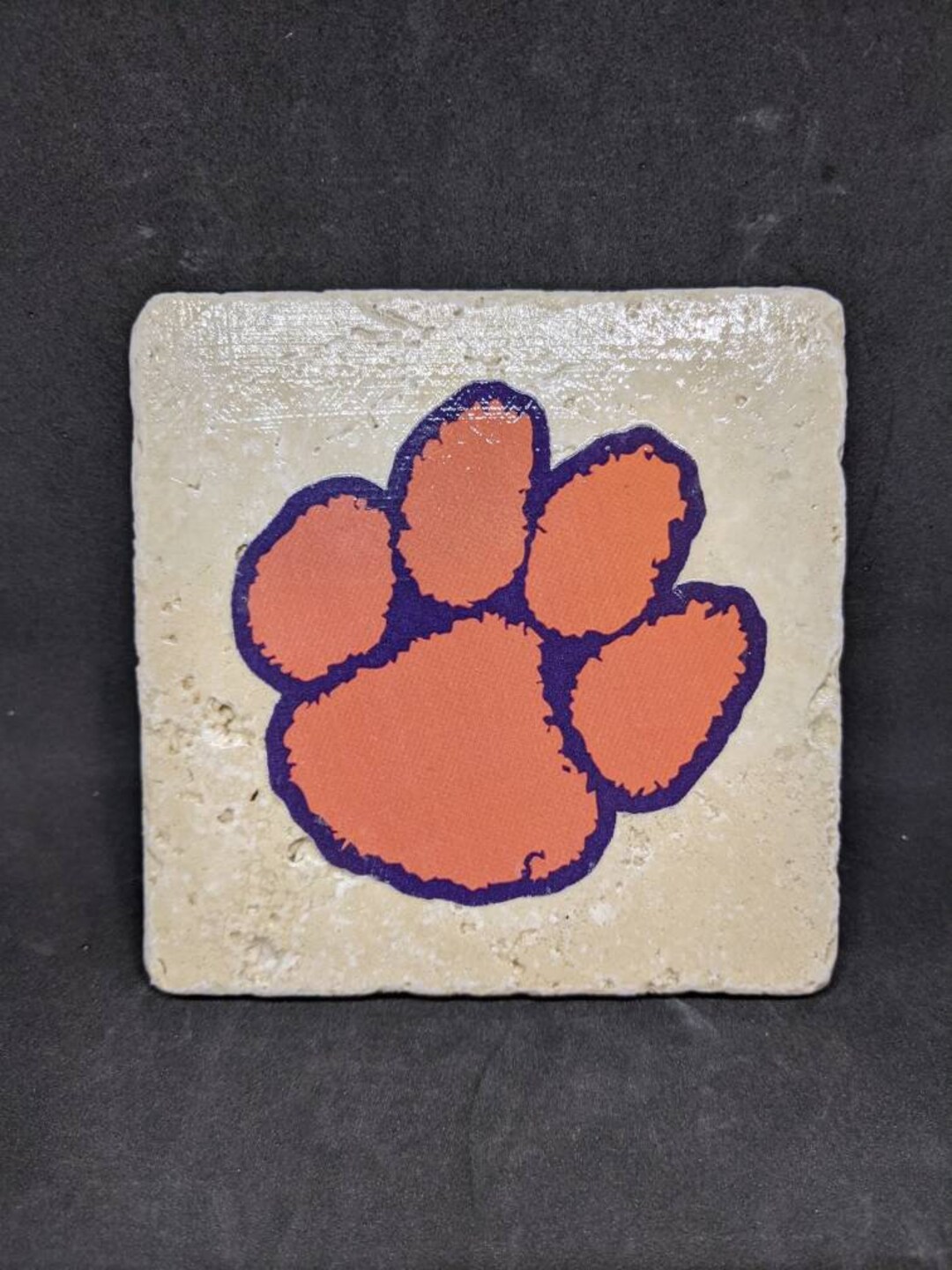 Clemson University Coaster 4-Pack - Etsy Canada