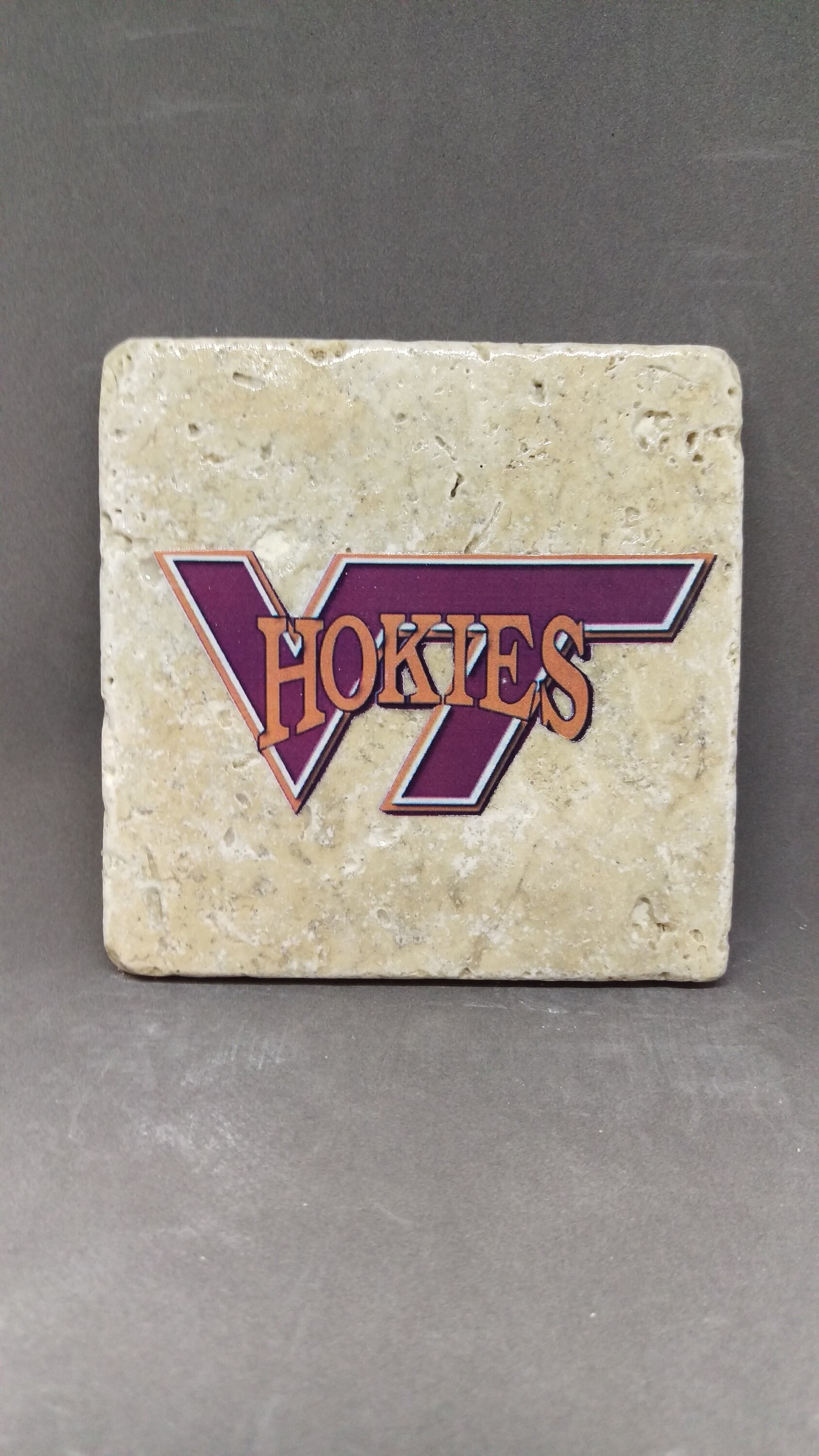 Virginia Tech Hokies Coasters 4-pack - Etsy