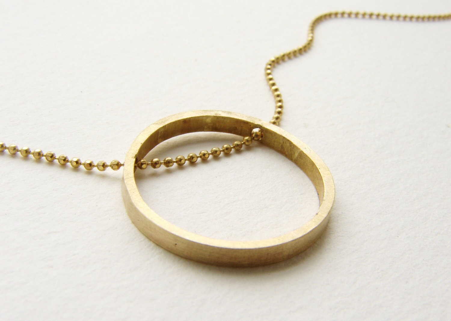 Infinity Circle Necklace Infinity Jewelry Woven Chain Circle - Etsy