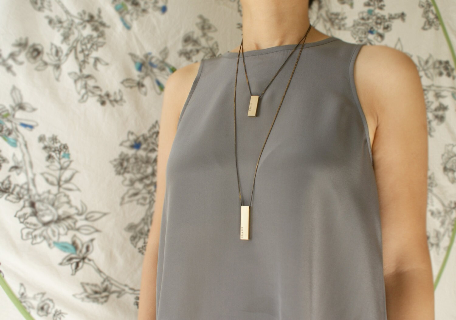 Personalized Women Jewelry Morse Code Necklace Bar Necklace - Etsy