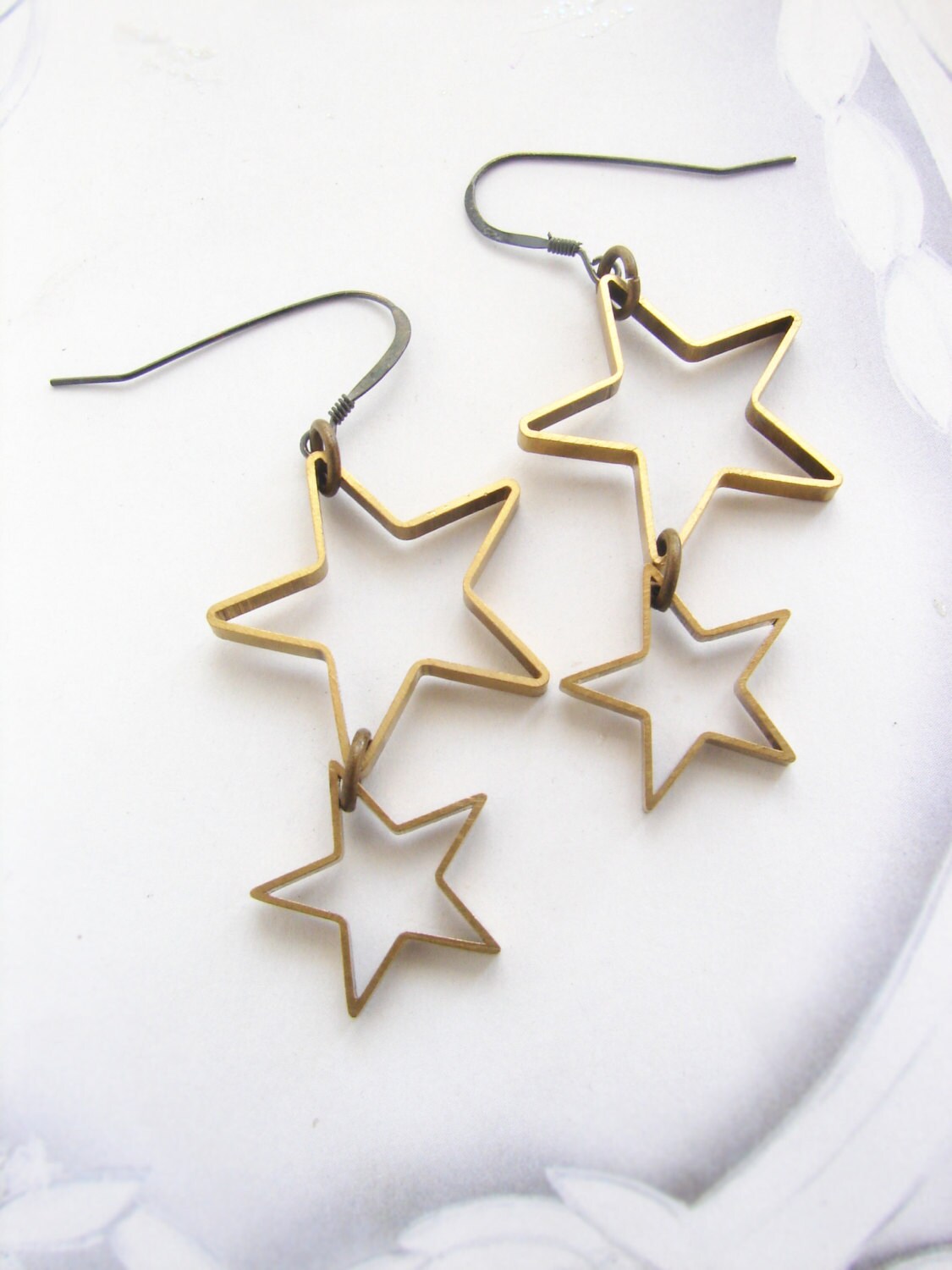 Star Necklace, Shooting Star Necklace, Modern Geometric Necklace, Gift ...