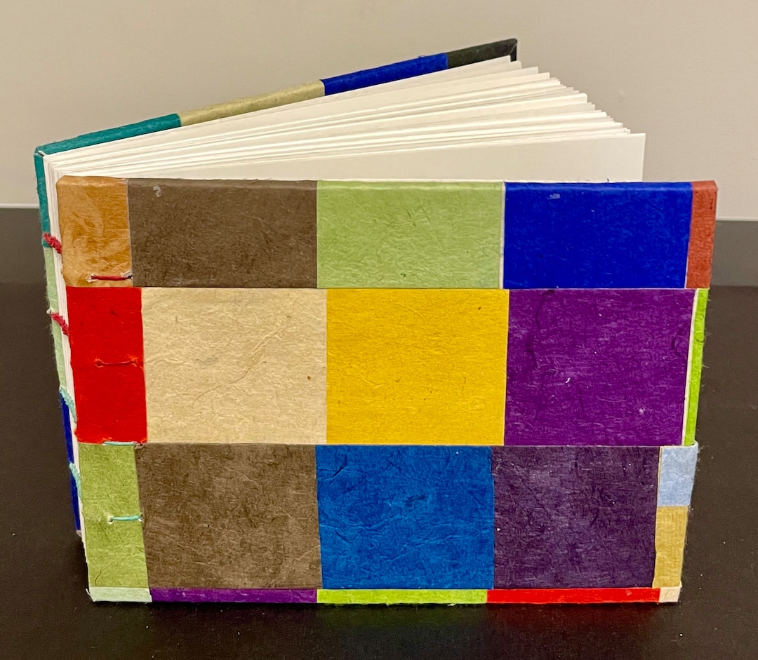 Nepalese Batik Small Hand-sewn Sketchbook - Etsy