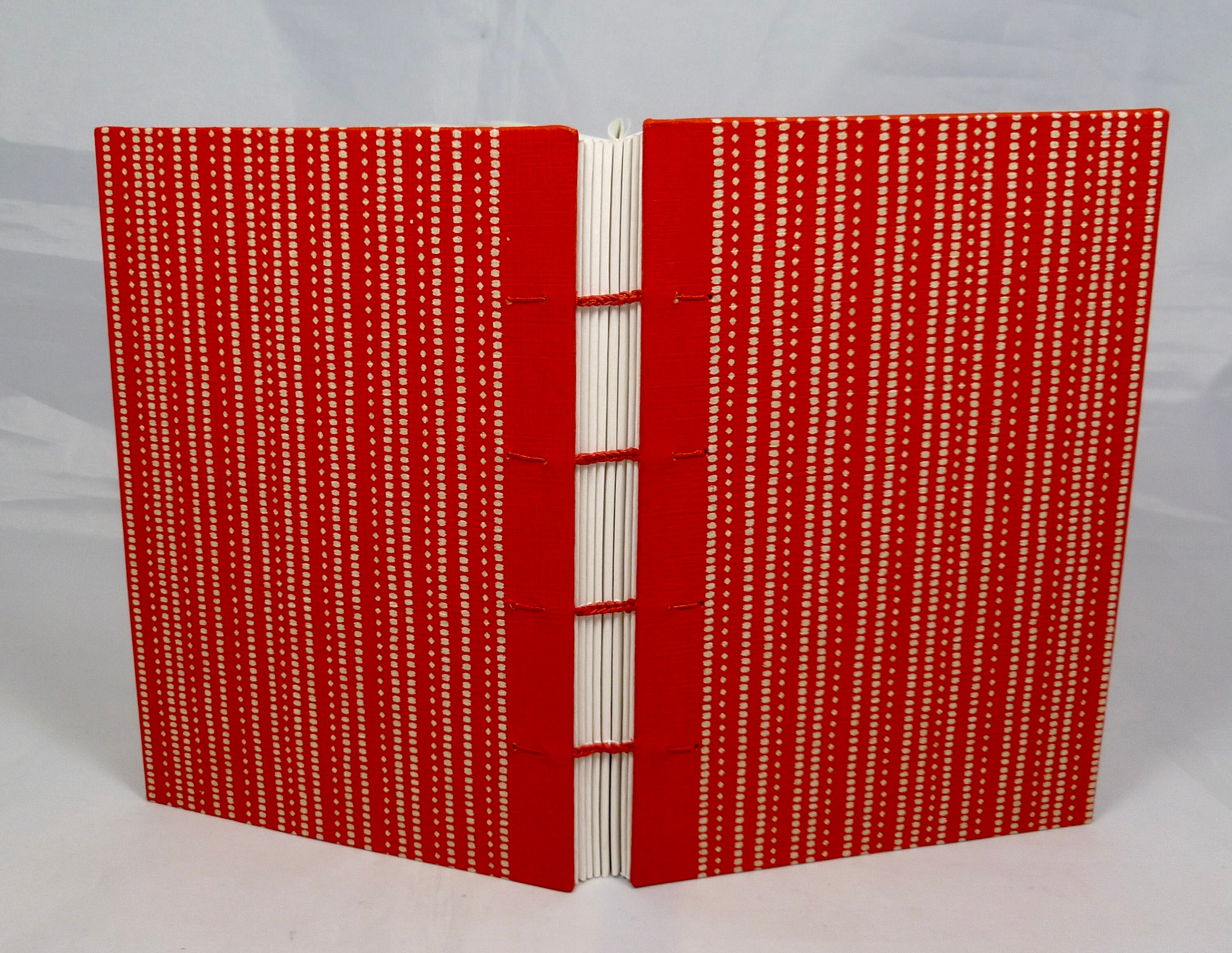 Red And White Japanese Paper On A Hand sewn Journal Etsy red-and-white-japanese-paper-on-a-hand-sewn-journal-etsy