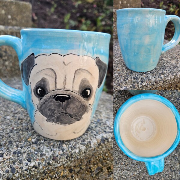 Pug Mugs - Etsy