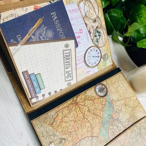 Completed Travel Mini Album, Travel Album, Journey Photo Album, Gift ...
