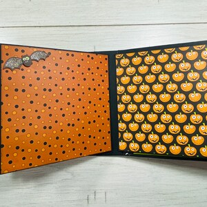 Whimsical Halloween Mini Album, Kids Trick or Treat Handmade Mini Album ...