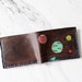 Planets Wallet Men's Leather Wallet Space Wallet Personalized Wallet ...