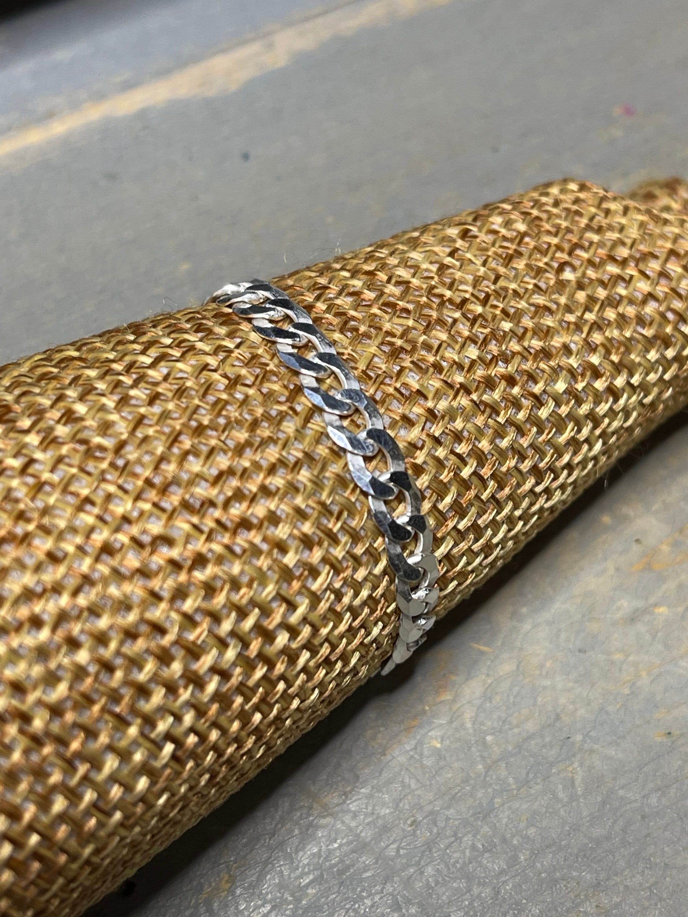 Custom Made to Order Big Toe Toe Ring Chain Sterling Silver 4.2mm ...