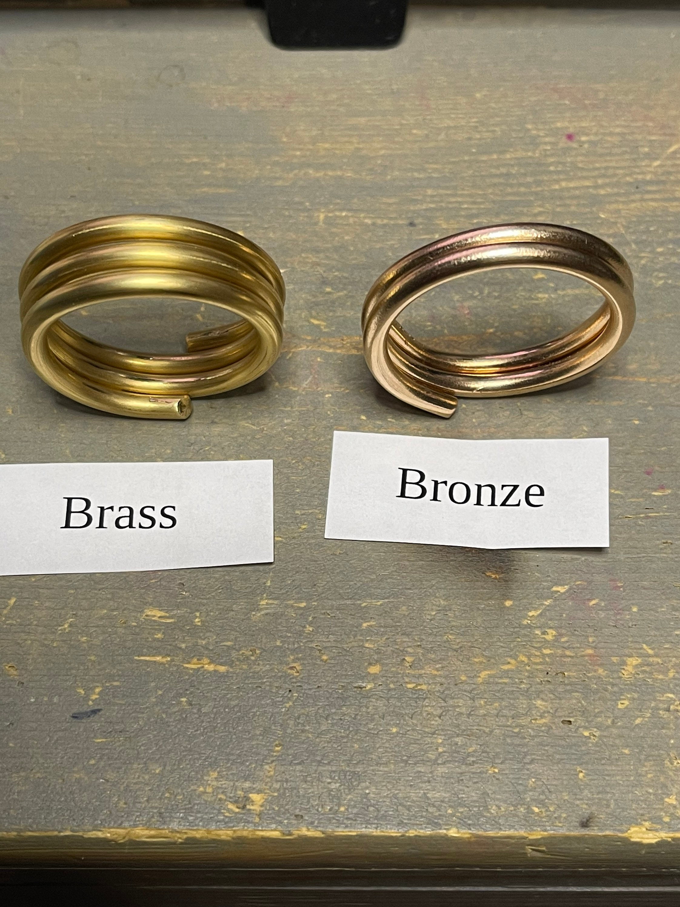 Custom Made to Order Toe Ring Bronze Available in Sizes From 6 to 24 ...