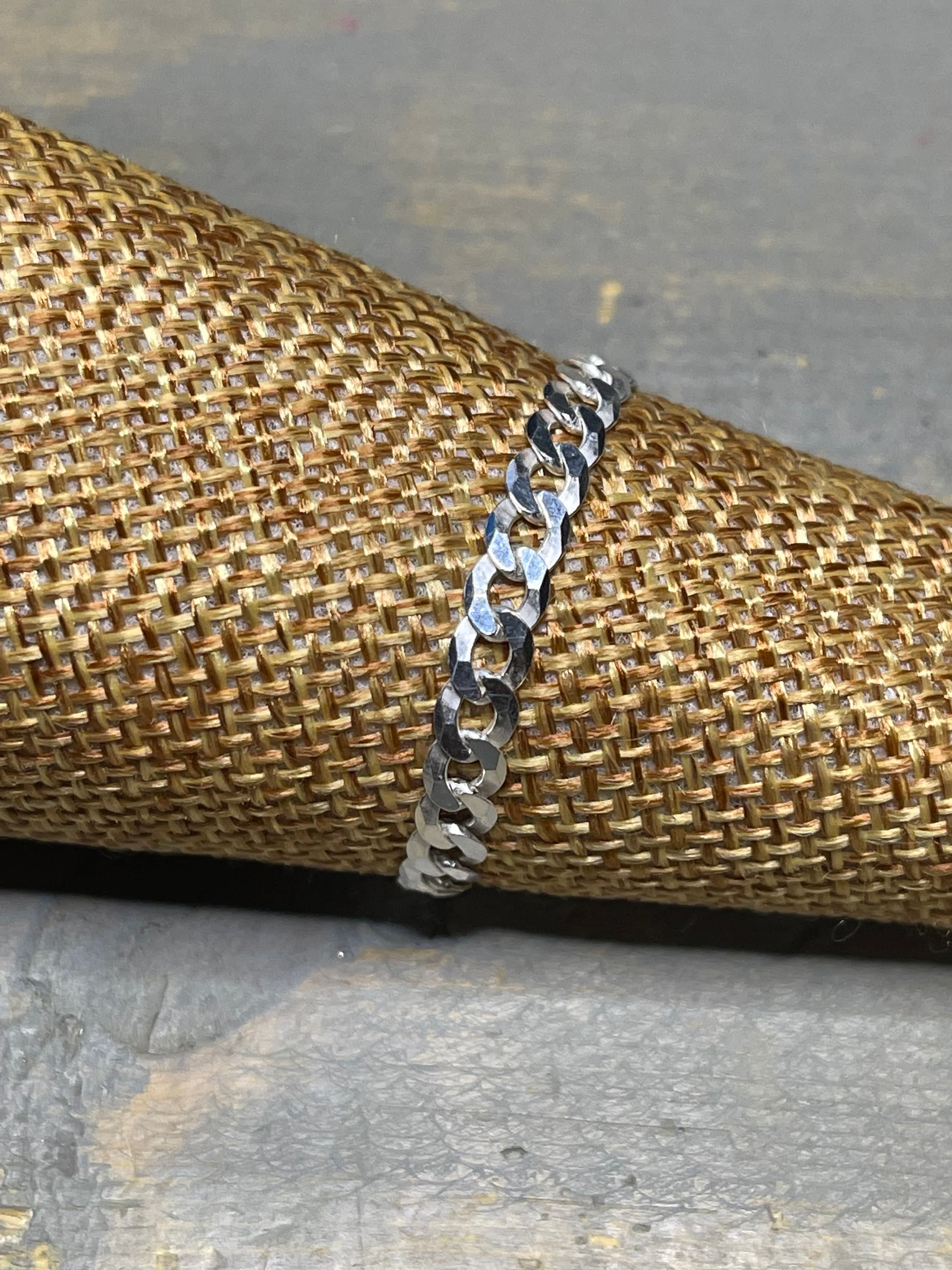 Custom Made to Order Big Toe Toe Ring Chain Sterling Silver 4.2mm ...