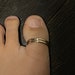 Gold Toe Ring Big Toe Any Size Custom Made to Order Multi Loop - Etsy