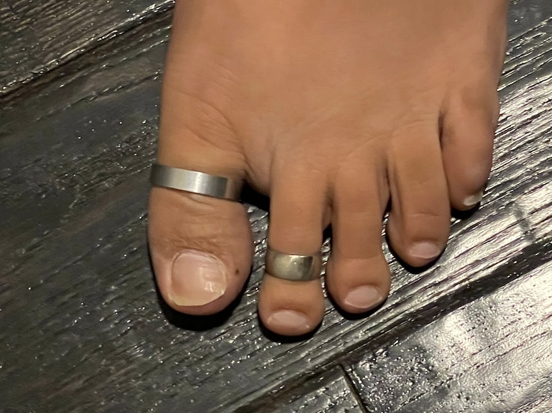 Custom Made to Order Big Toe Toe Ring Aluminum Adjustable Big Toe or ...