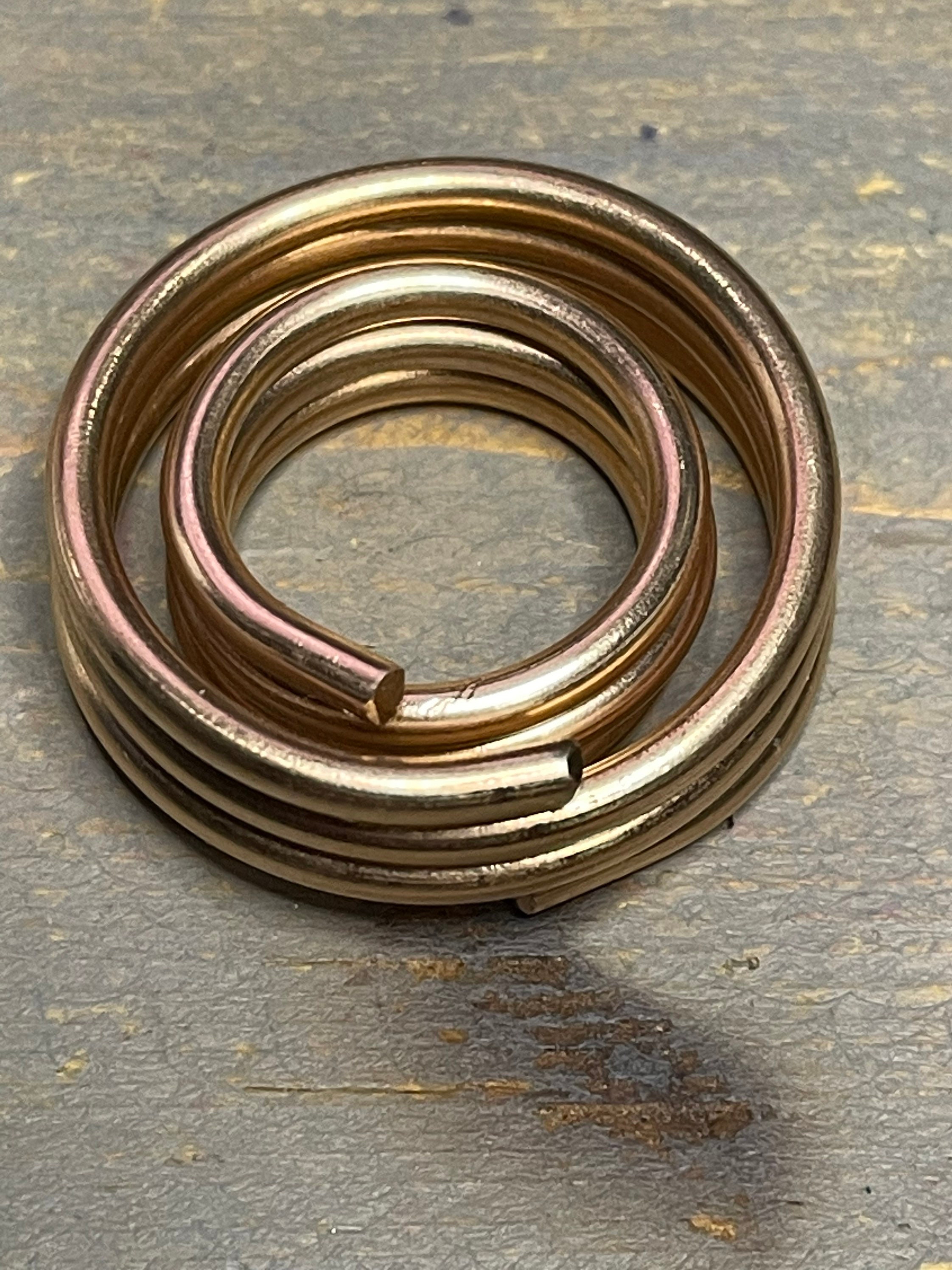 Custom Made to Order Toe Ring Bronze Available in Sizes From 6 to 24 ...