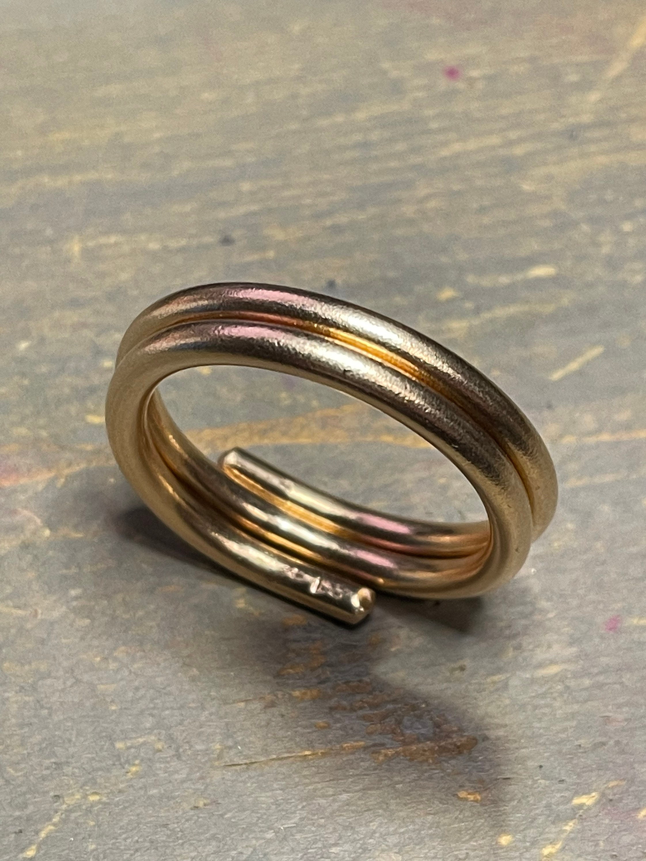 Custom Made Chunky Bronze Big Toe Toe Ring Multi Loop 2 3 4 - Etsy